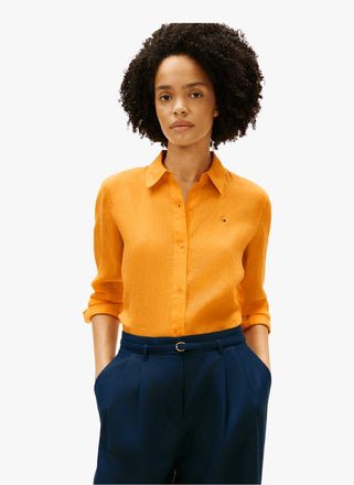 Tommy Hilfiger Chemise ray&eacute;e en lin