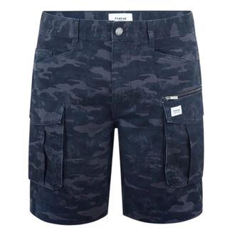 Firetrap Shorts f&uuml;r Herren (Schwarz Tarnung Tarnmuster)