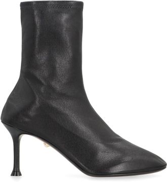 Alev&igrave; Womens Ankle Boots Etienne Leather Black