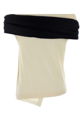 J.W.Anderson Off-Shoulder Wool Blouse