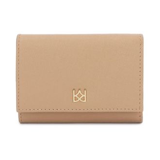 Kazar Kompaktes Leder Portemonnaie - - Accessories - Damen - Beige - ONE SIZE