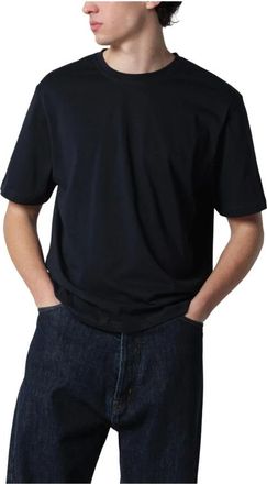 STUDIO NICHOLSON Homme, Tops, Bleu, Taille: S Bric T-Shirt