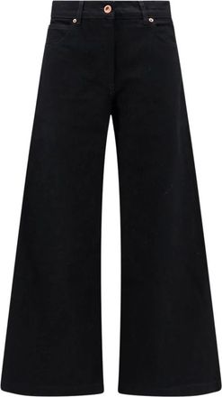 Aspesi Wide Leg Denim Hosen - - Jeans - Damen - Schwarzk - W25
