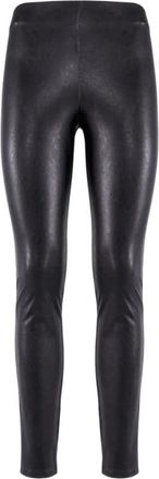 Nenette Eng anliegende Kunstleder-Leggings - - Trousers - Damen - Schwarzk - S
