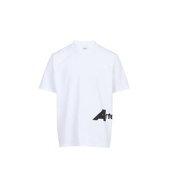 Arte Tee-shirt droit col rond en cotons&eacute;rigraphi&eacute;