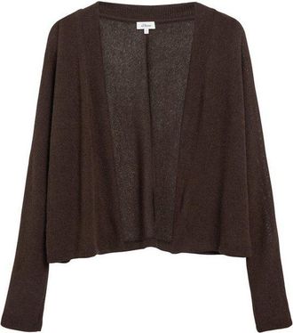 s.Oliver Cardigan Indoor-Jacke Leichter Strickcardigan
