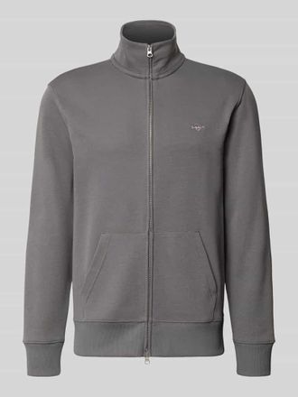 GANT Regular Fit Sweatjacke aus Baumwoll-Mix
