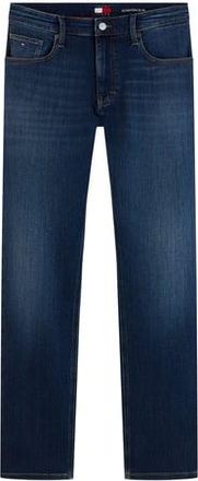 Tommy Hilfiger Jeans droit en coton m&eacute;lang&eacute;