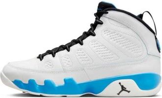 Nike Nike Baskets Air Jordan 9 Retro pour homme, Blanc sommet/noir, 6 Big Kid
