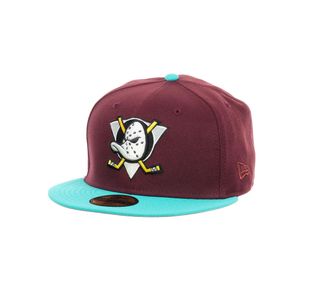 New Era Anaheim Ducks NHL Essential Lila T&uuml;rkis 59Fifty Basecap - 7-78