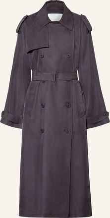 Frankie Shop Oversized-Trenchcoat Veyron blau