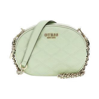 Guess Femme, Sacs, Vert, Taille: ONE Size Sac &agrave; Bandouli&egrave;re Vert Matelass&eacute;