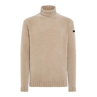 Roberto Ricci Design Rrd, Homme, Pulls, Beige, Taille: L Col roul&eacute;s