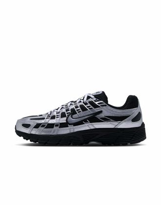 Nike P-6000 Sneaker in Schwarz und Silber
