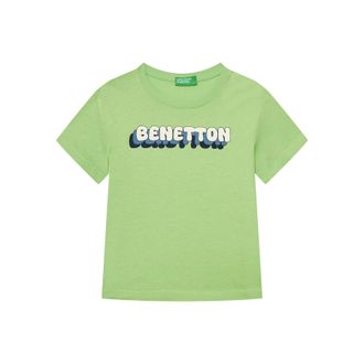 Benetton United Colors Of Benetton T-Shirt 3I1XG10HT Gr&uuml;n Regular Fit