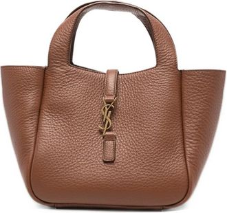 Saint Laurent Cassandre Grained Leather Tote Bag