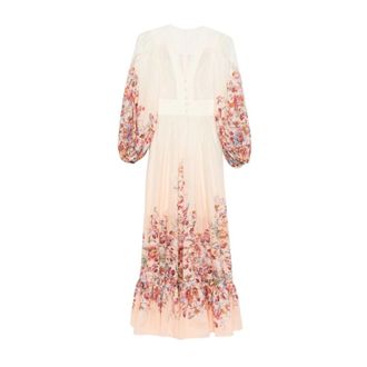 Zimmermann Awaken Plunge Maxikleid - - Dresses - Damen - Mehrfarbig - XS