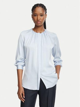 HUGO BOSS Bluse Banorah 50571073 Blau Regular Fit