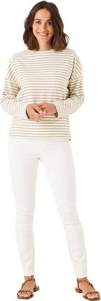 Garcia Garcia Damen Hose, Pants Non Denim, Wei&szlig;, 26