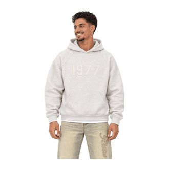 Fear of God 1977 Print Hoodie - - Sweatshirts & Hoodies - Herren - Beige - XS