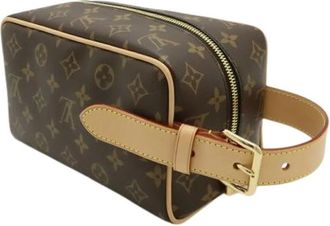 Louis Vuitton Pochette en toile Monogram Pre-owned - Femme - Pre-owned - Brun - Taille: ONE Size