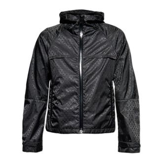 Alexander McQueen Jacke mit einem markanten Sch&auml;delmotiv - - Jackets - Herren - Schwarzk - M
