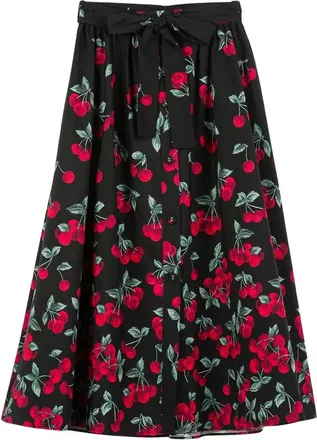 Twinset Jupe Midi - Noir