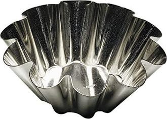 G&ouml;bel 100 mm - Brioche-Formen - 1 Einheiten, Silber