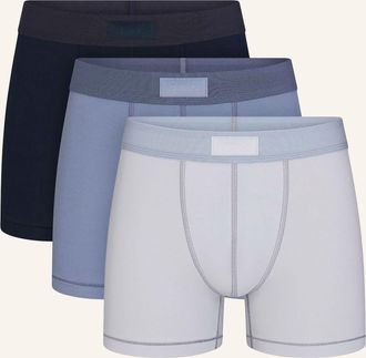 SKIMS Skims 3er-Pack Boxershorts Skims Cotton grau