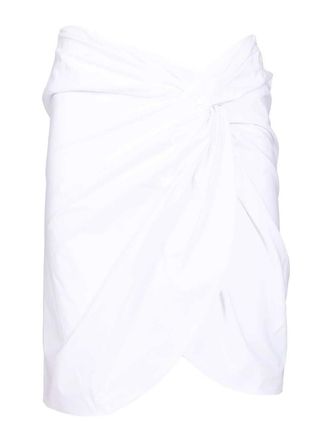 Federica Tosi Mini Jupe - Blanc