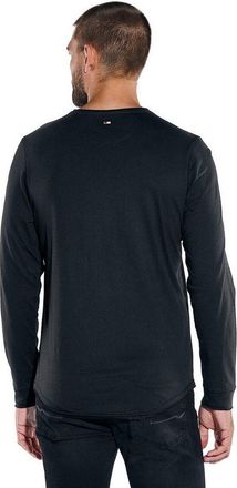 Emilio Adani Langarmshirt Herren Langarmshirt My Favorite, Schwarz