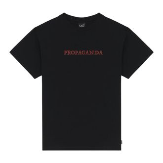 PROPAGANDA Homme, Tops, Noir, Taille: L T-shirt 100% Cotone