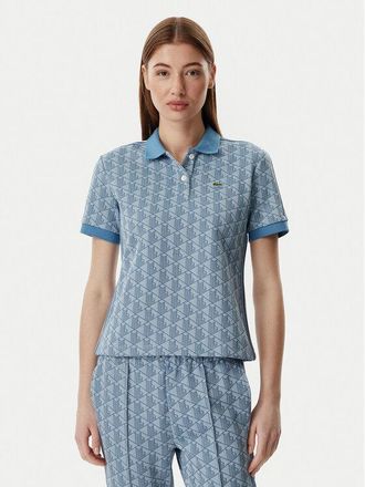 Lacoste Poloshirt DF3364 Blau Slim Fit