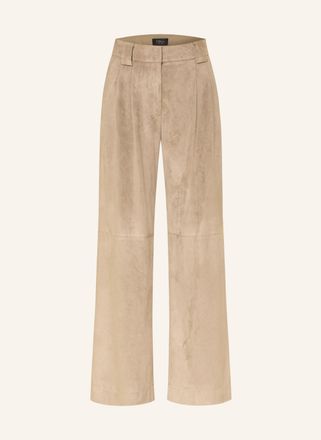 s.Oliver Black Label S.Oliver Black Label Hose In Lederoptik beige