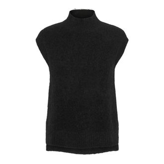 Rue de Femme RUE de Femme, Femme, Pulls, Noir, Taille: 40 FR Gilet Tricot Giselle Noir