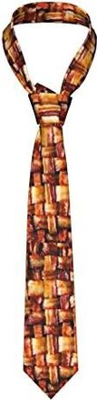 Generic Cravate Pour Hommes Motif De Viande De Bacon Amusant Jumusi Fine Cravates Classique Cravate Pour L&Eacute;cole Remise De Dipl&ocirc;me C&eacute;l&eacute;brations