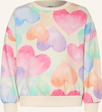 s.Oliver S.Oliver Red Sweatshirt weiss