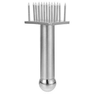 BESTONZON Fleischzartmacher Edelstahl Nadel Fleisch Tenderizer Fleischklopfer Fleischhämmer Fleischstecher Steaker für Steak Meat Rindfleisch Schweinefleisch Hu