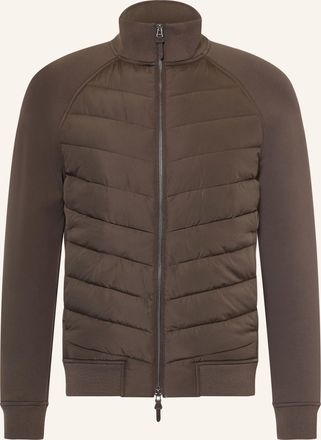 Reiss Reiss Blouson Calvorn Im Materialmix braun
