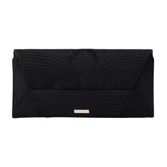 Aquazzura Vacanza Clutch Bag - - Bags - Damen - Schwarzk - ONE SIZE