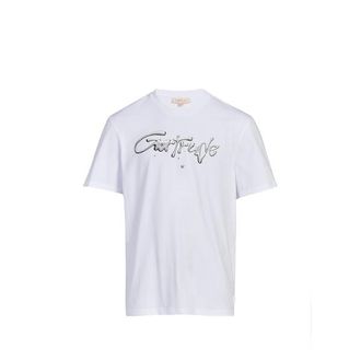 Gertrude T-shirt imprim&eacute; Leonce en coton