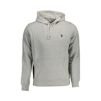 U.S.Polo Association Hooded Sweatshirt - - Sweatshirts & Hoodies - Herren - Grau - XL