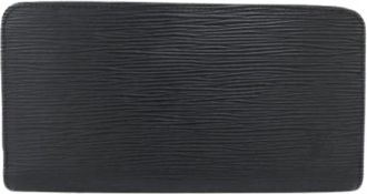 Louis Vuitton Portefeuille long (bi-pli) Pre-owned - Homme - Pre-owned - Noir - Taille: ONE Size