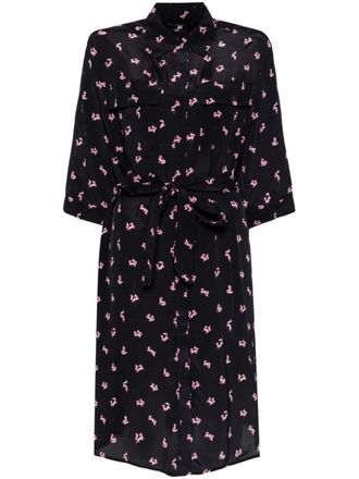 Maison Kitsun&eacute; robe &agrave; poches multiples - Noir