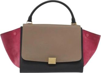 Celine Pre-owned Sac Trapeze - Femme - Pre-owned - Beige - Taille: ONE Size