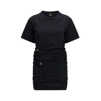 Pinko Kurzes Jerseykleid - - Dresses - Damen - Schwarzk - M