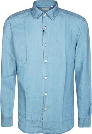 Altea Homme, Chemises, Bleu, Taille: 2XL 6012 Azzuro Camicia