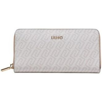 Liu Jo Femme, Accessoires, Beige, Taille: ONE Size Large Monogram Wallet