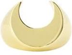Marine Serre Femme, Accessoires, Jaune, Taille: 54 MM Moon Ring