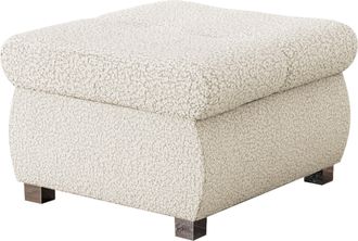 Mirjan24 Polsterhocker Sitzbank Orkan klein Hocker Sitzhocker Modern Pouf Fu&szlig;bank Sitzm&ouml;bel 60x60 (Manza 01)